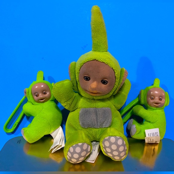 Teletubbies | Toys | Teletubbies Bundle Of 4 Vtg 9s 3 Green Tipsy Tinky ...